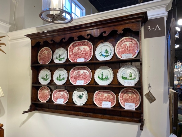 Antique English Plate Rack* - Foxglove Antiques Collective